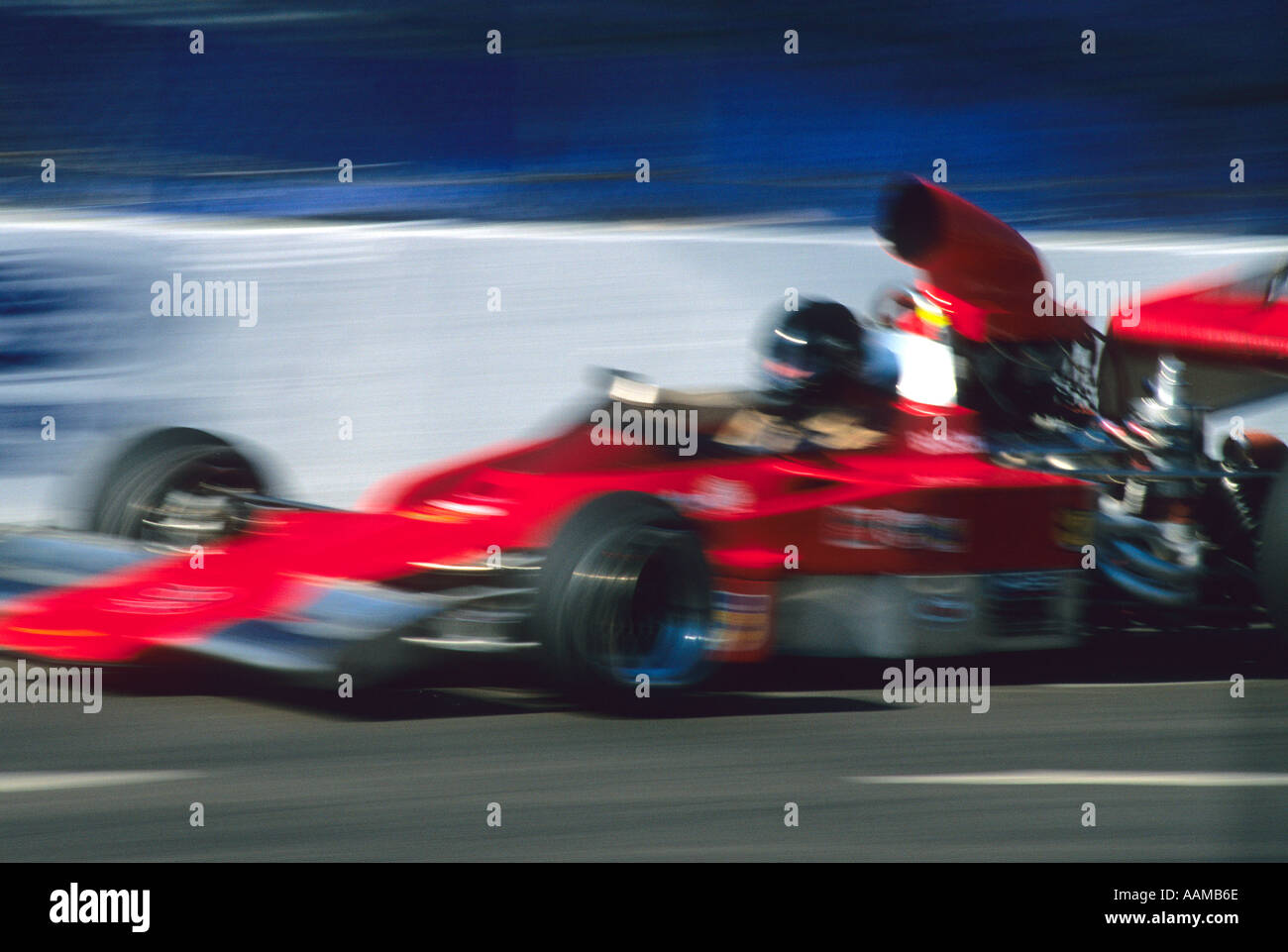 Indy style race cars at the LA Grand Prix Stock Photo - Alamy