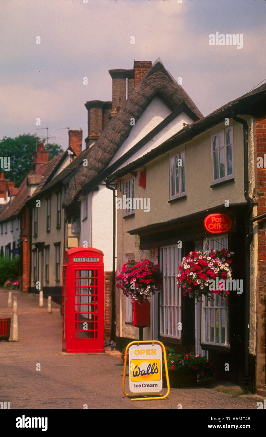 Great Britain Village of Hoxne in Suffolk County England Stock Photo ...