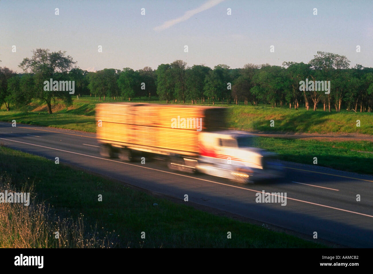 Interstate 5 Highway Northern California Stock Photo - Alamy