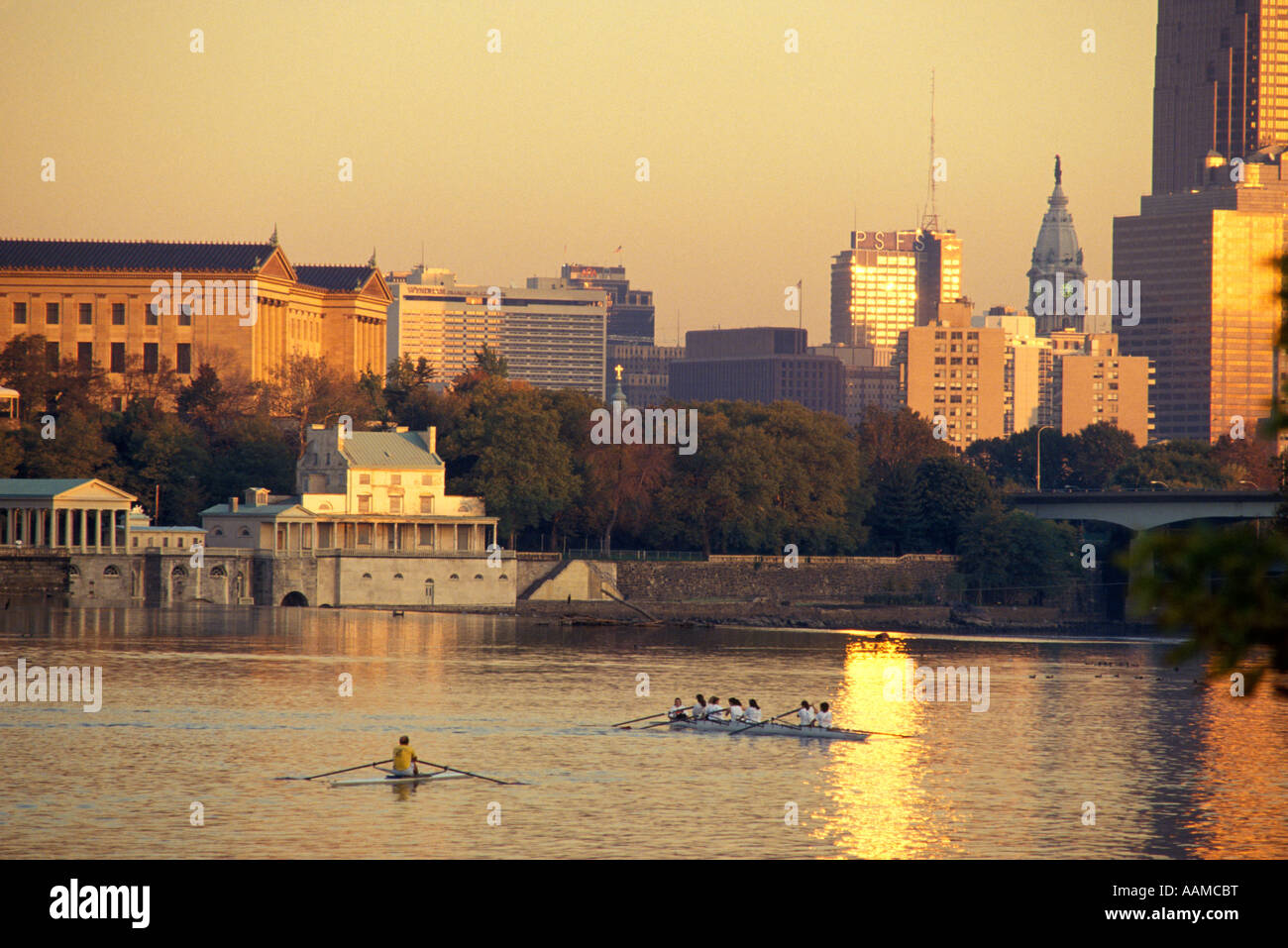 Rowing on the schuylkill river hi-res stock photography and images - Alamy