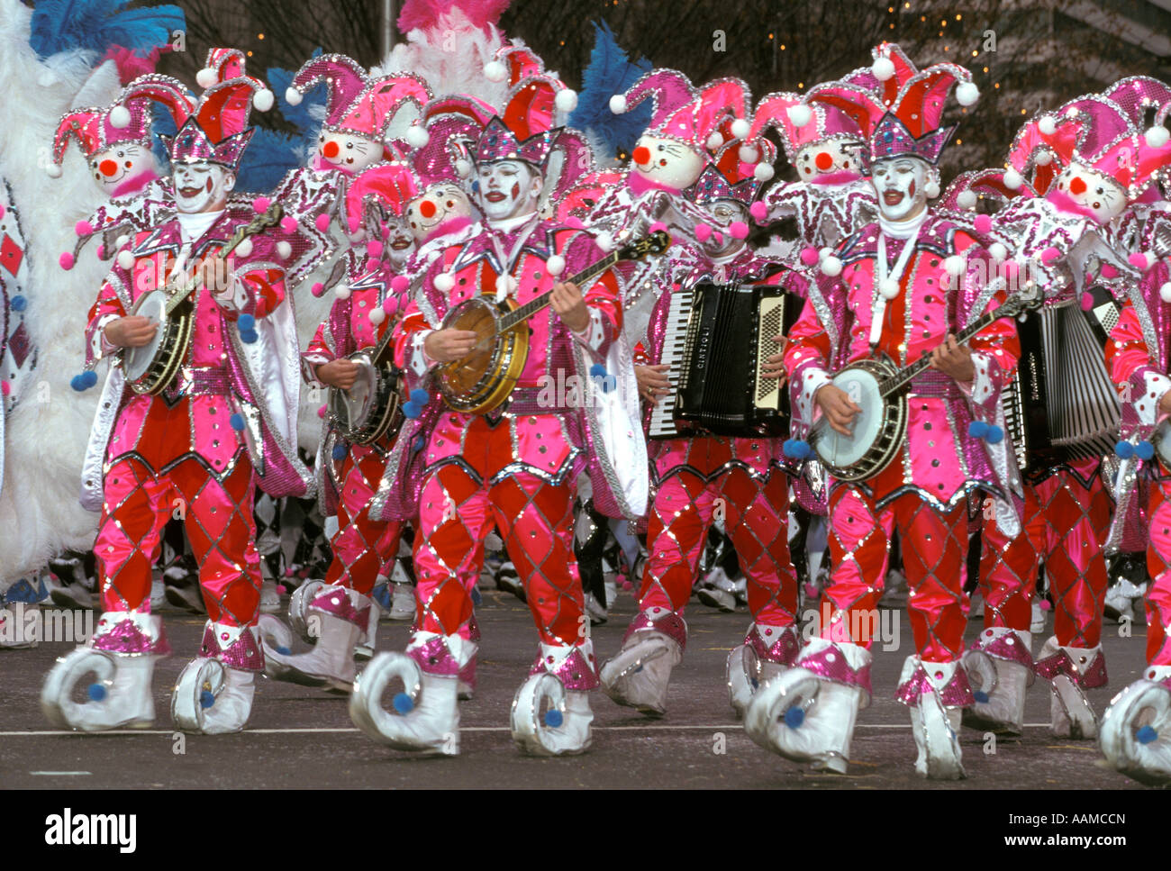 PHILADELPHIA PA MUMMERS PARADE ON NEW YEARS DAY Stock Photo - Alamy