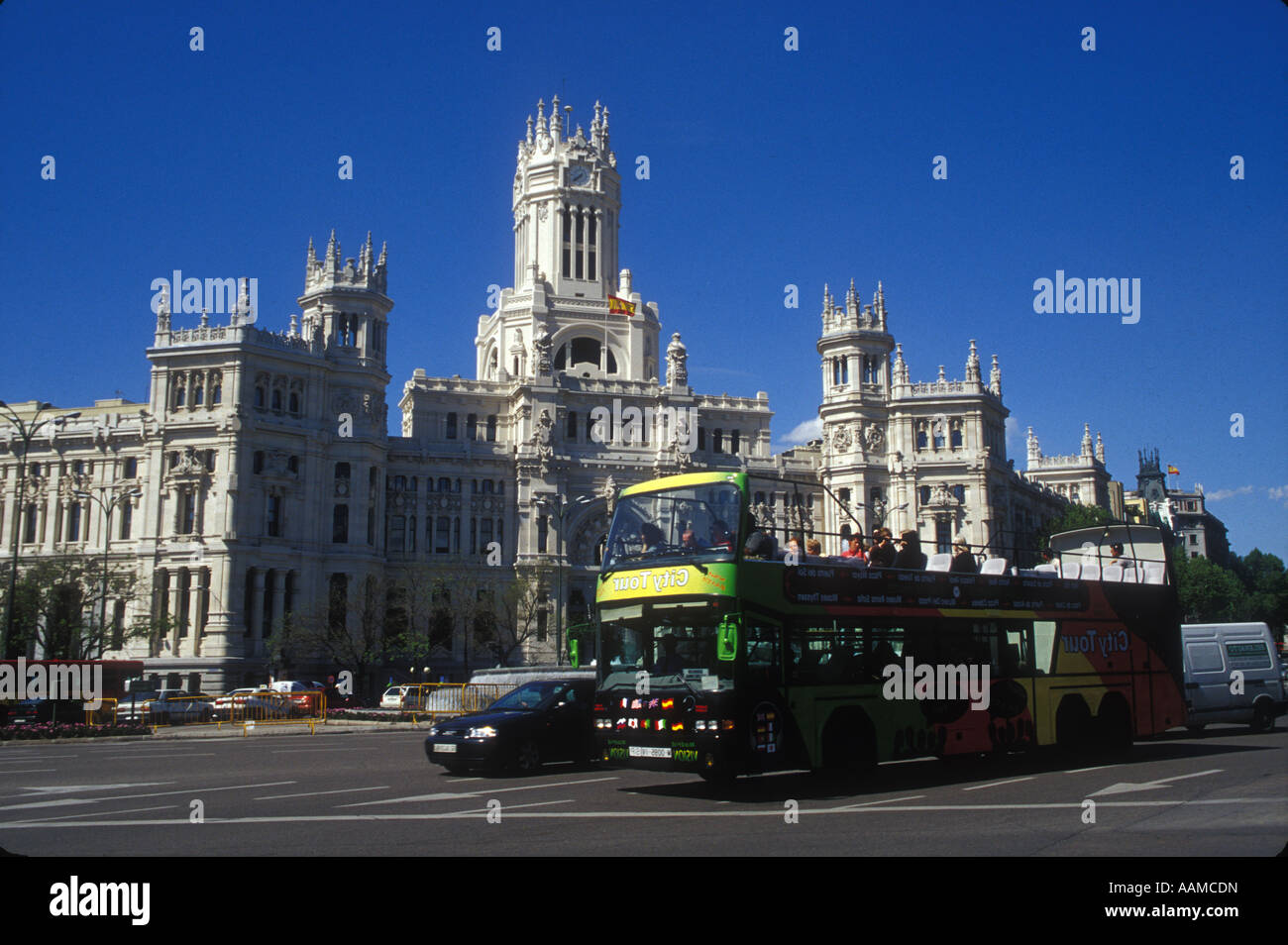 MADRID SPAIN PALACE OF COMMUNICATION Stock Photo - Alamy