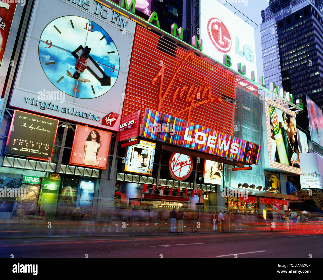 Virgin megastore times square hi-res stock photography and images - Alamy