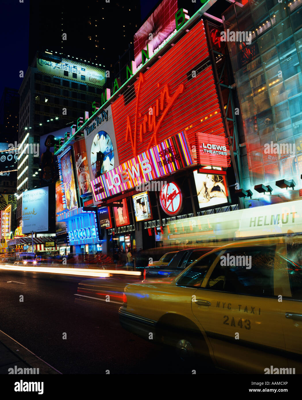 New york city virgin megastore hi-res stock photography and images - Alamy