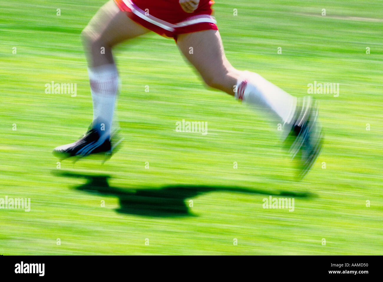 Legs soccer player in hi-res stock photography and images - Alamy
