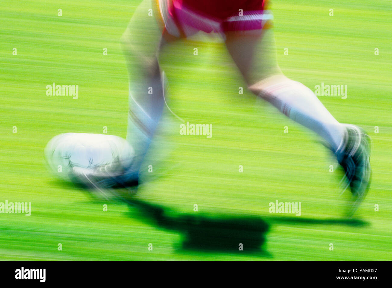 detail of a soccer player s legs football Stock Photo - Alamy