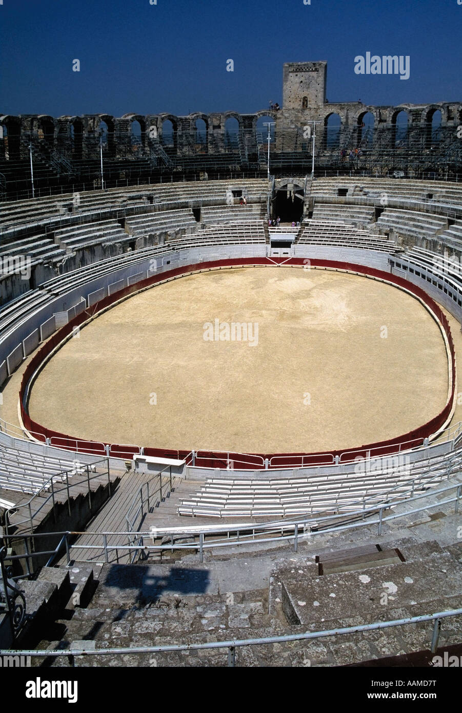 france provence arles roman arena Stock Photo - Alamy