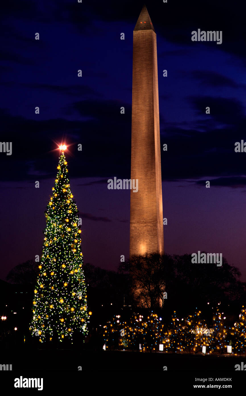 Christmas washington monument hi-res stock photography and images - Alamy