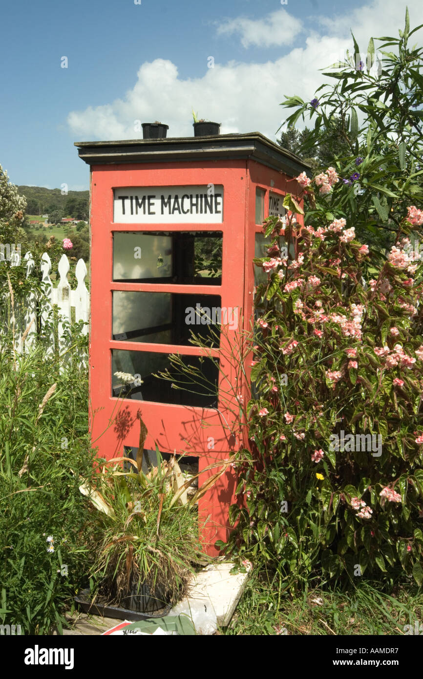 Telephone box time machine hi-res stock photography and images - Alamy