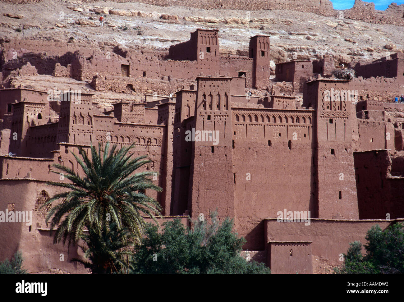 fortified village at Ait Benhaddou morocco Stock Photo - Alamy