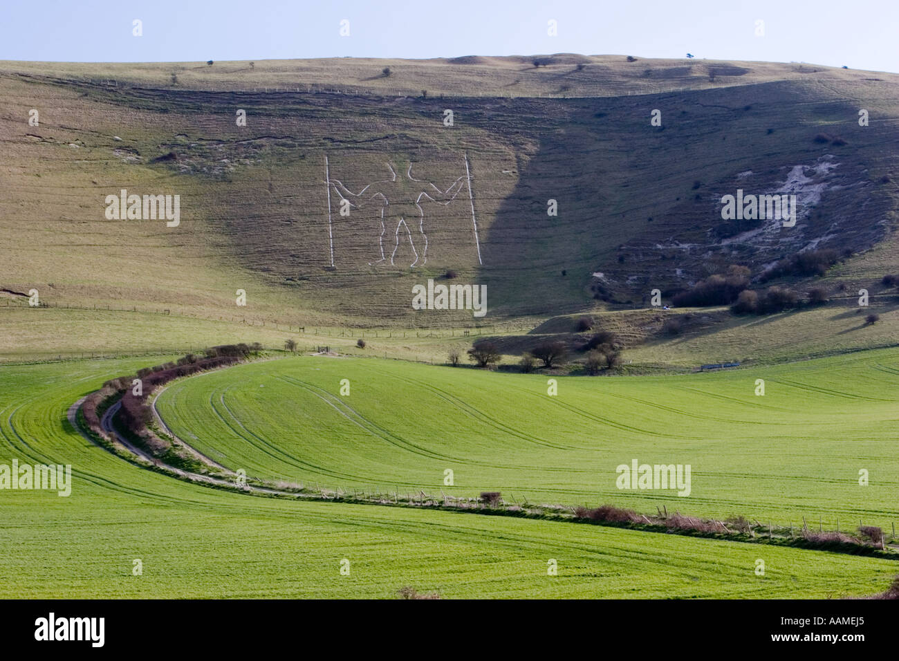 The Long Man of Wilmington is thought to be the earliest European ...