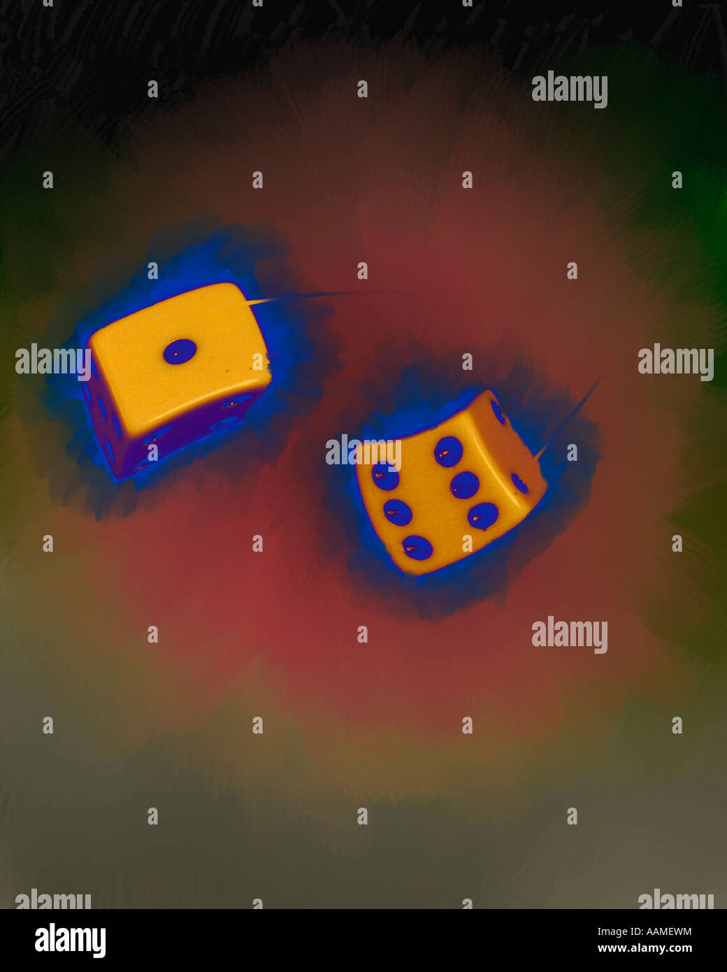 Dice in motion hi-res stock photography and images - Alamy