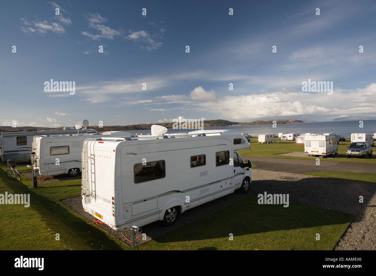 North ledaig camper hi-res stock photography and images - Alamy