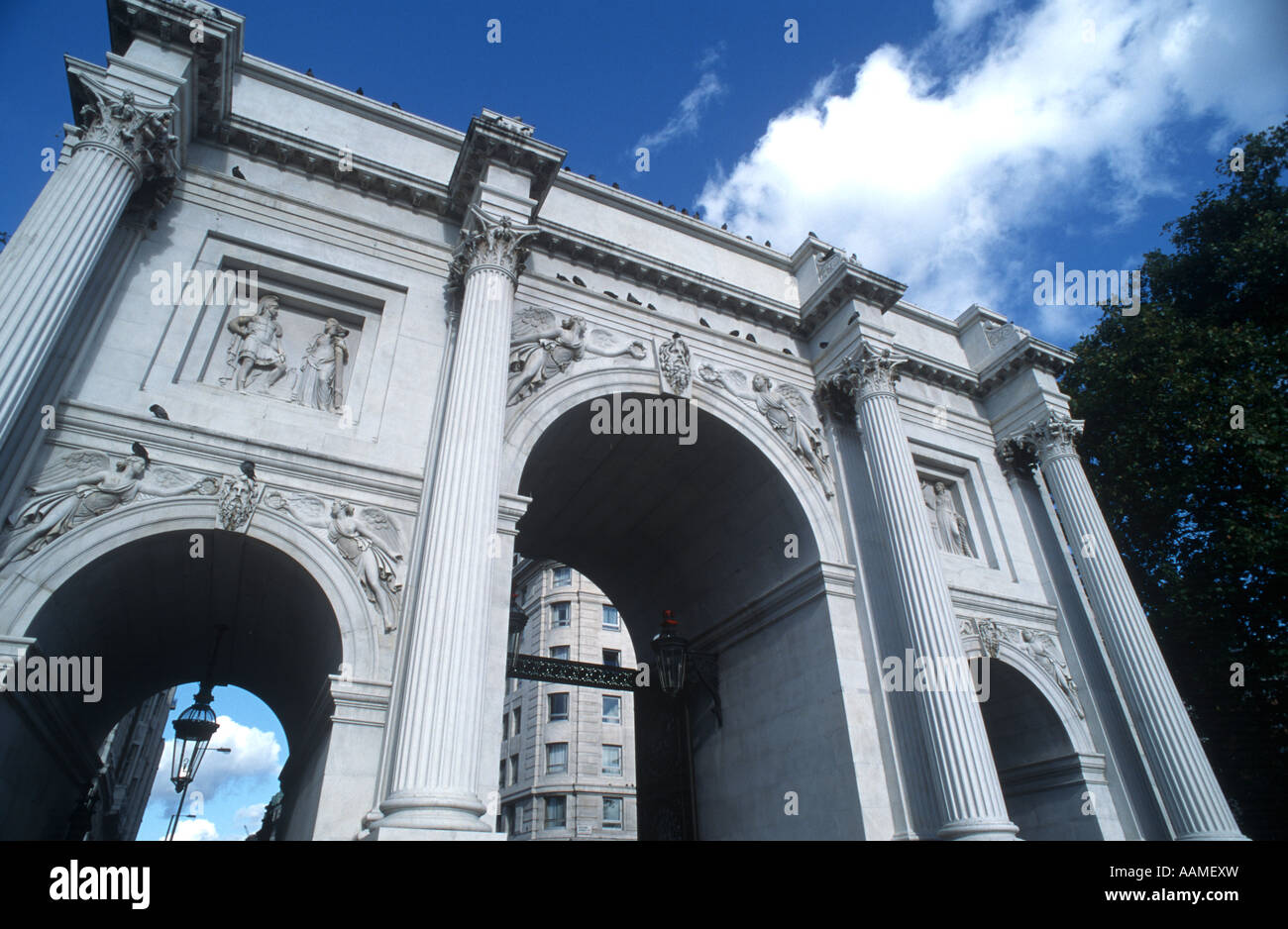 Marble Arch London Stock Photo - Alamy