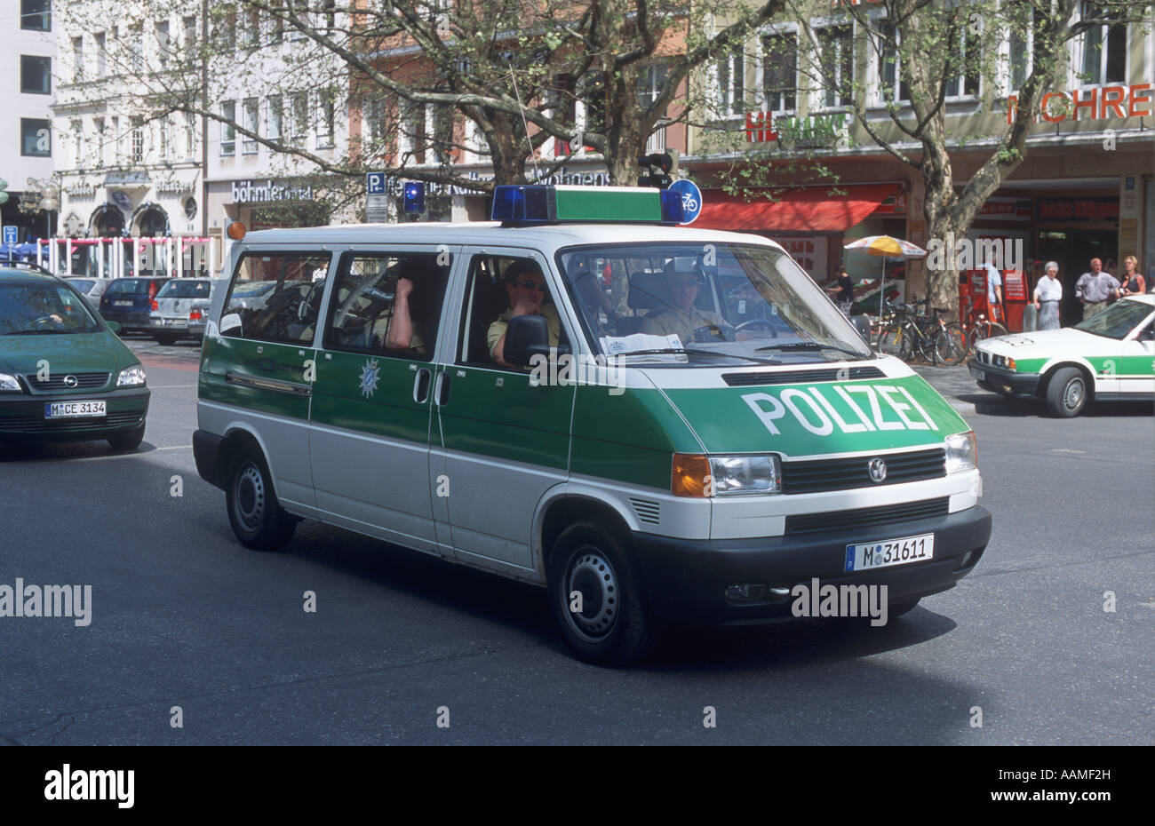 Police Van Munich Stock Photo - Alamy
