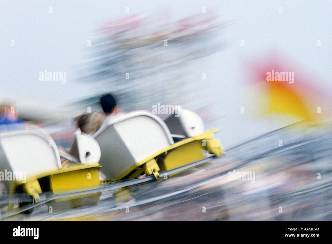 Amusement Park ride Stock Photo - Alamy