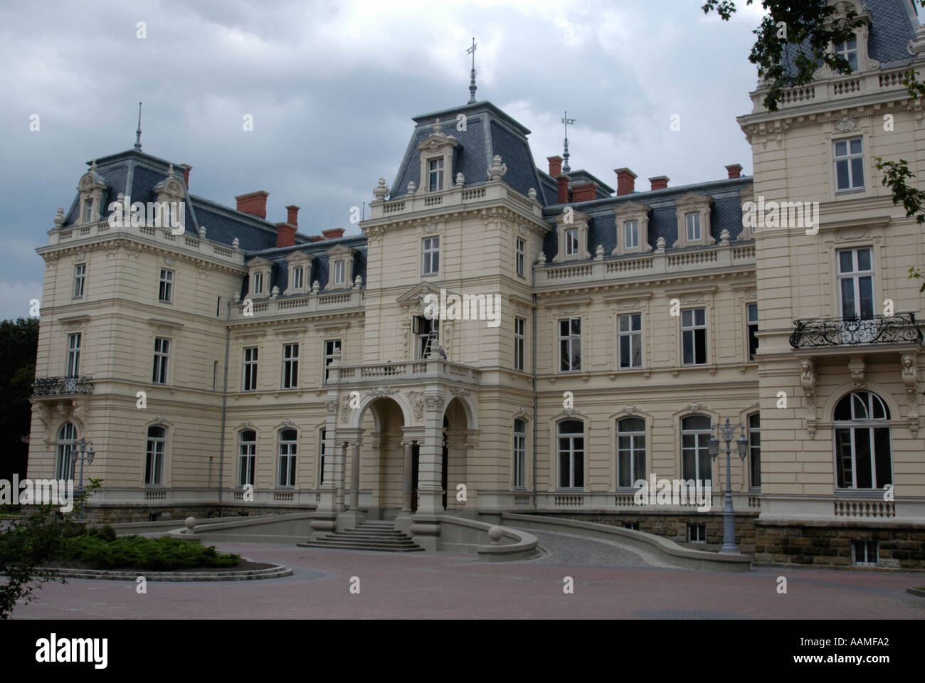 Lviv, art museum / Pototskyj palace Stock Photo - Alamy