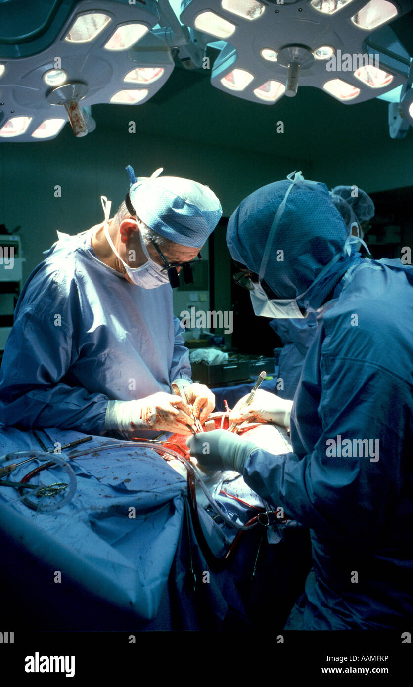 Open heart surgery hi-res stock photography and images - Alamy