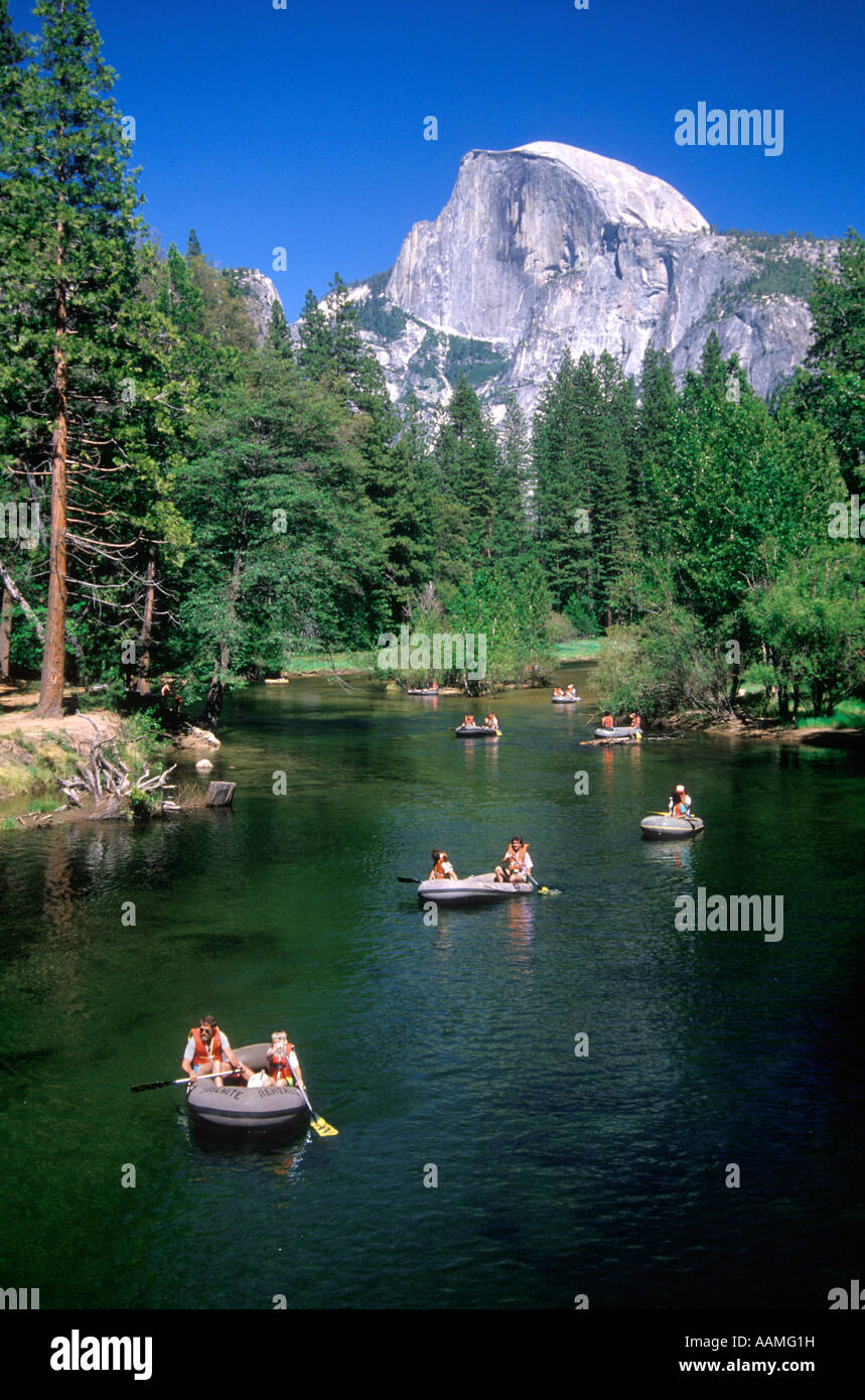 Merced river rafting hi-res stock photography and images - Alamy