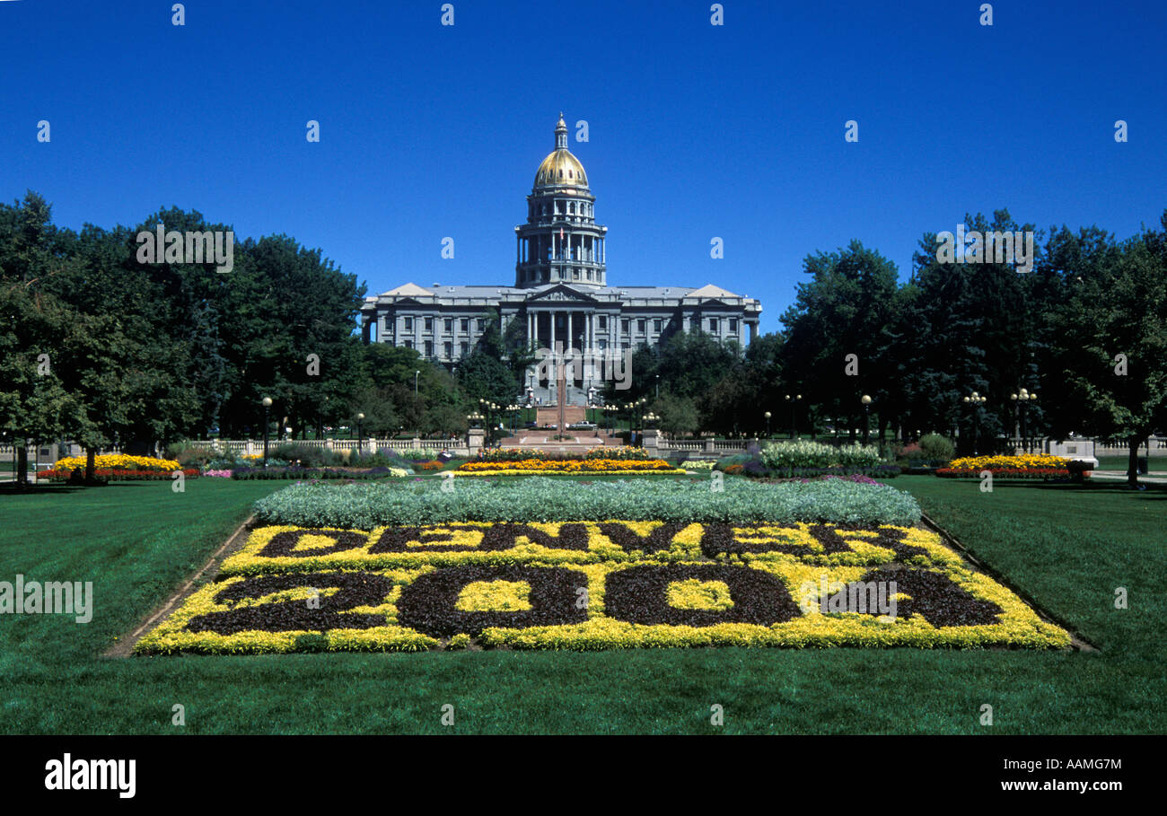 DENVER COLORADO STATE CAPITOL Stock Photo - Alamy