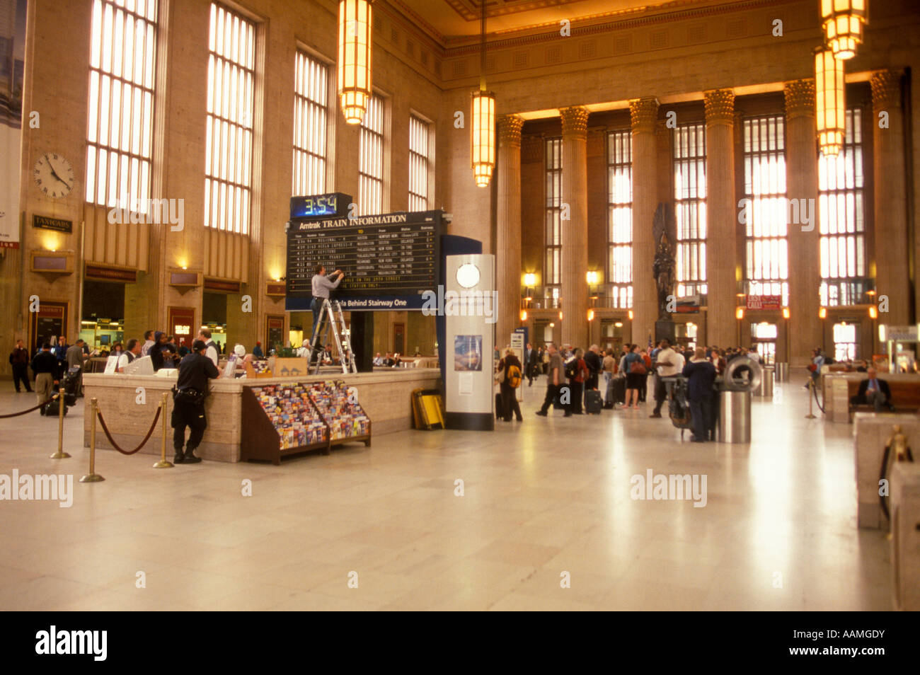 30TH STREET STATION TRAIN Stock Photo - Alamy