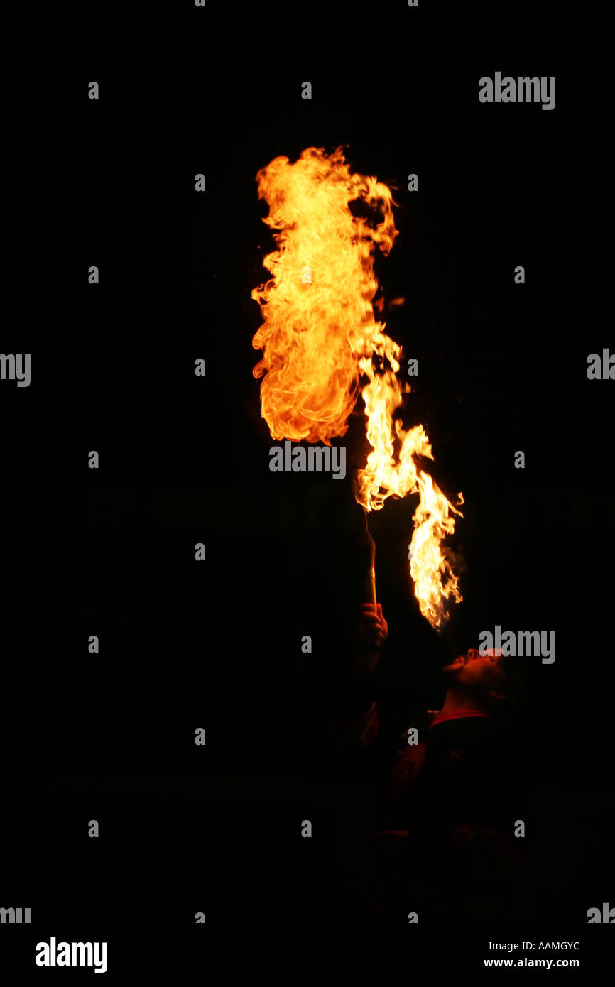Blowing flames hi-res stock photography and images - Alamy