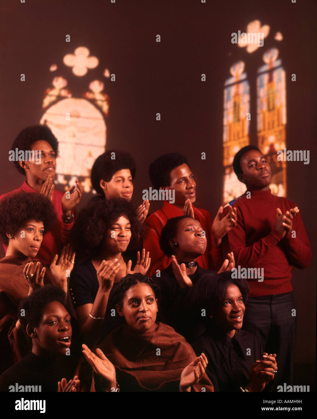 Gospel choir vintage hi-res stock photography and images - Alamy