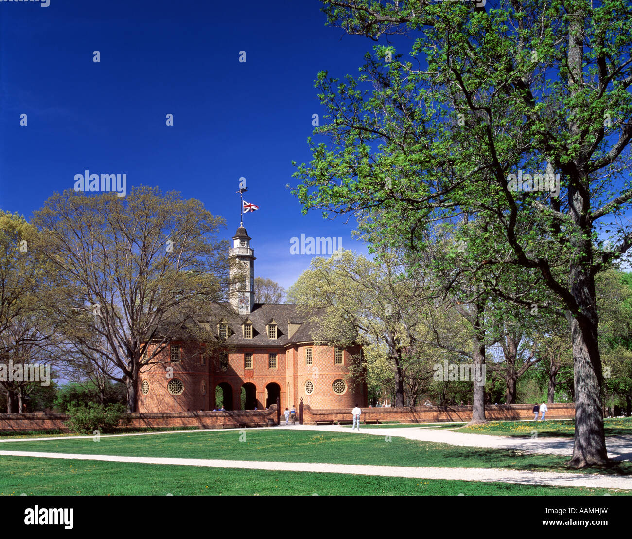 THE CAPITOL BUILDING IN COLONIAL WILLIAMSBURG VIRGINIA Stock Photo - Alamy