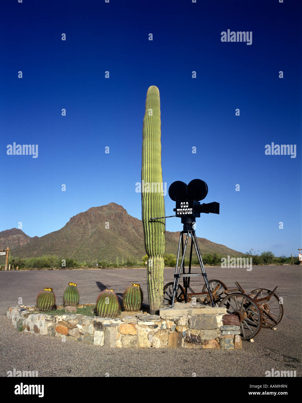 OLD TUCSON NEAR TUCSON ARIZONA Stock Photo - Alamy