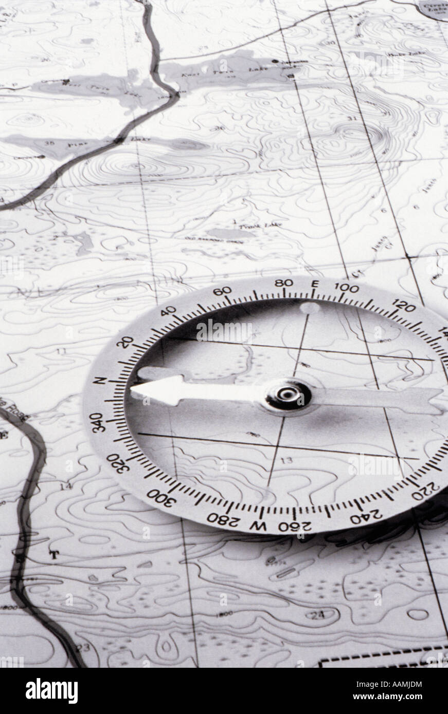 Map charting hi-res stock photography and images - Alamy