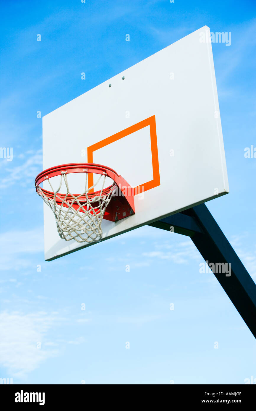 Still life of basketball hoop Stock Photo - Alamy