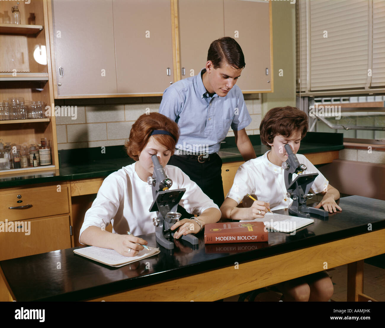 1960s science lab hi-res stock photography and images - Alamy