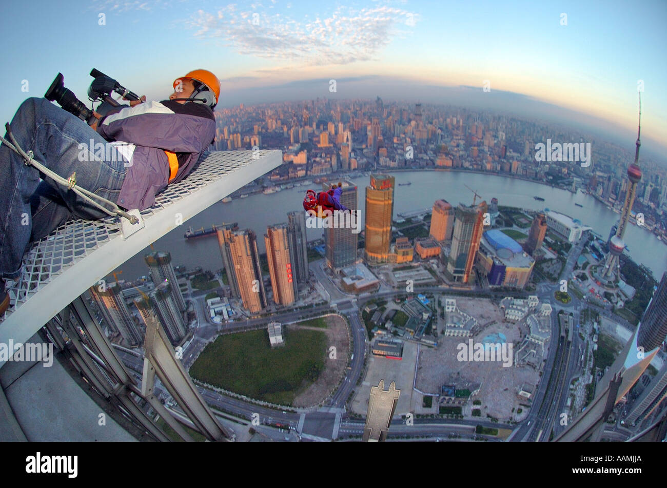 Sunrise base jump hi-res stock photography and images - Alamy