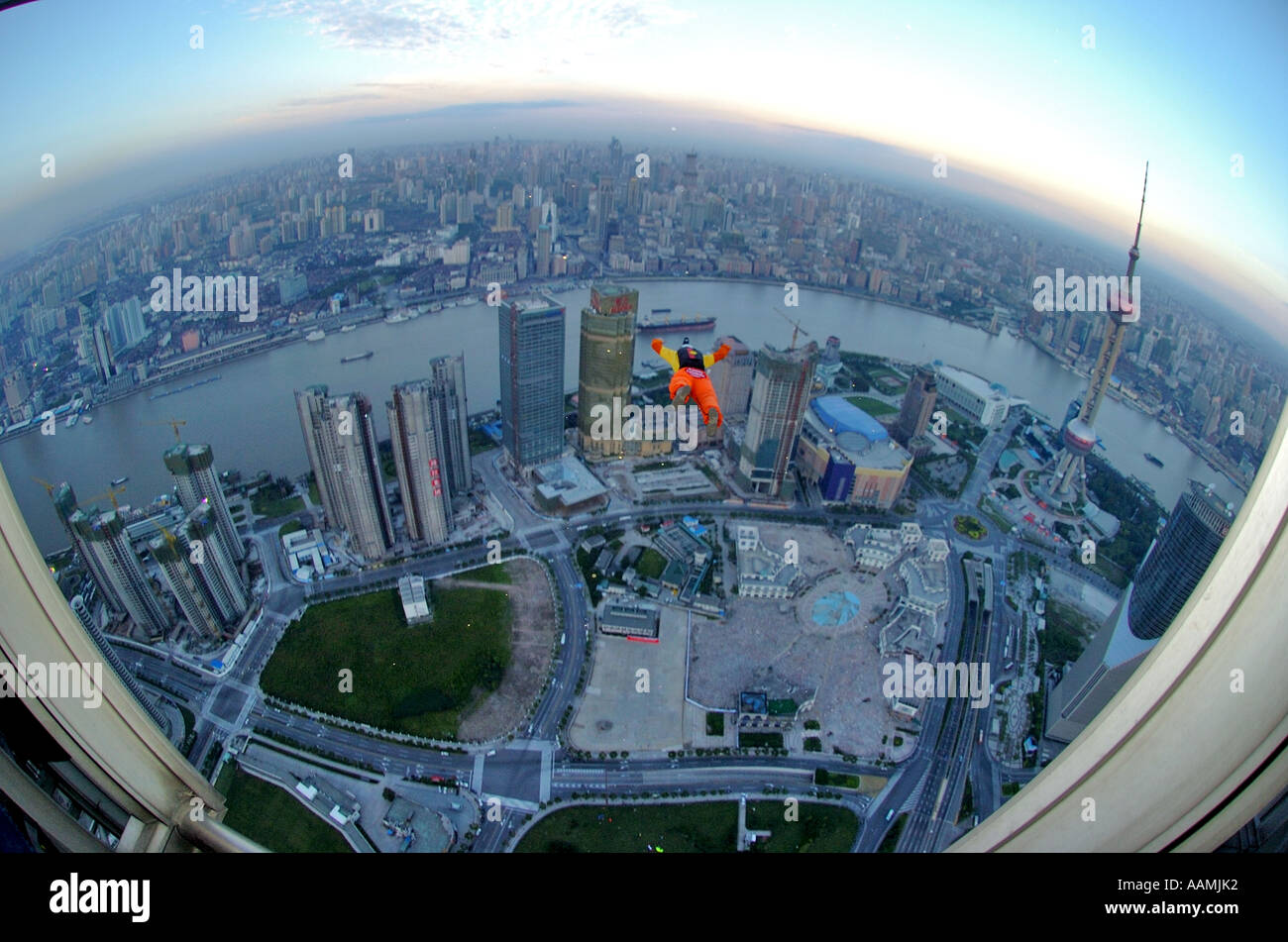 Jin mao tower sunrise hi-res stock photography and images - Alamy