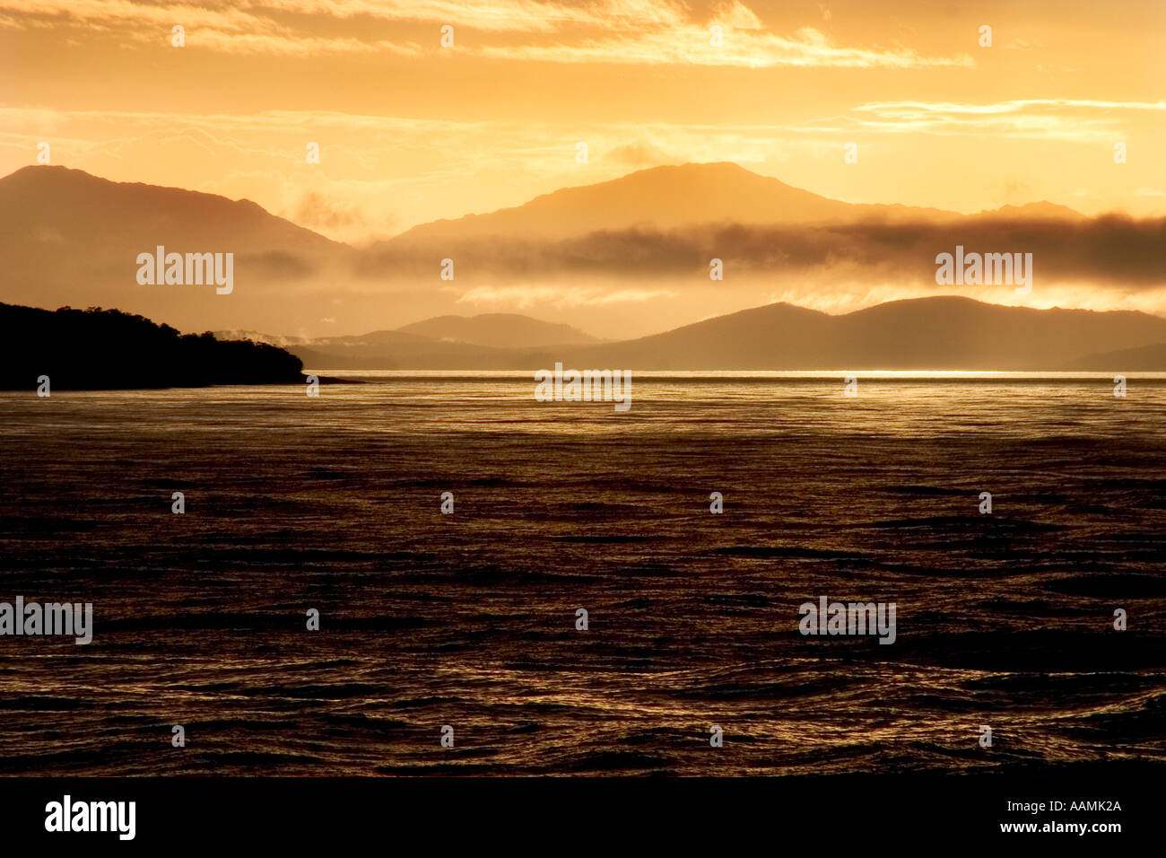 Scenic Cruise Chile Fjords Darwin Channel Stock Photo - Alamy