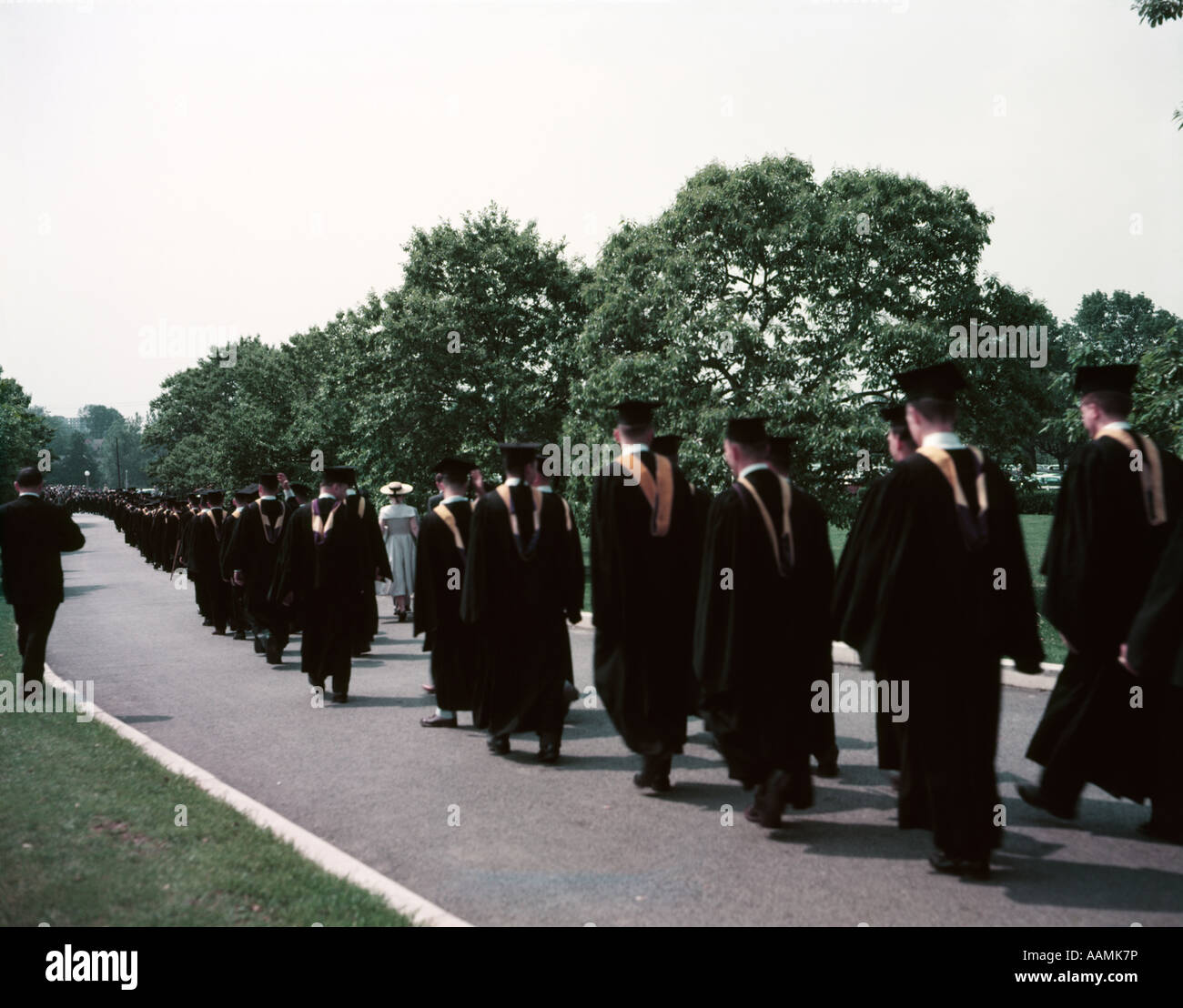 1950s college graduation hi-res stock photography and images - Alamy