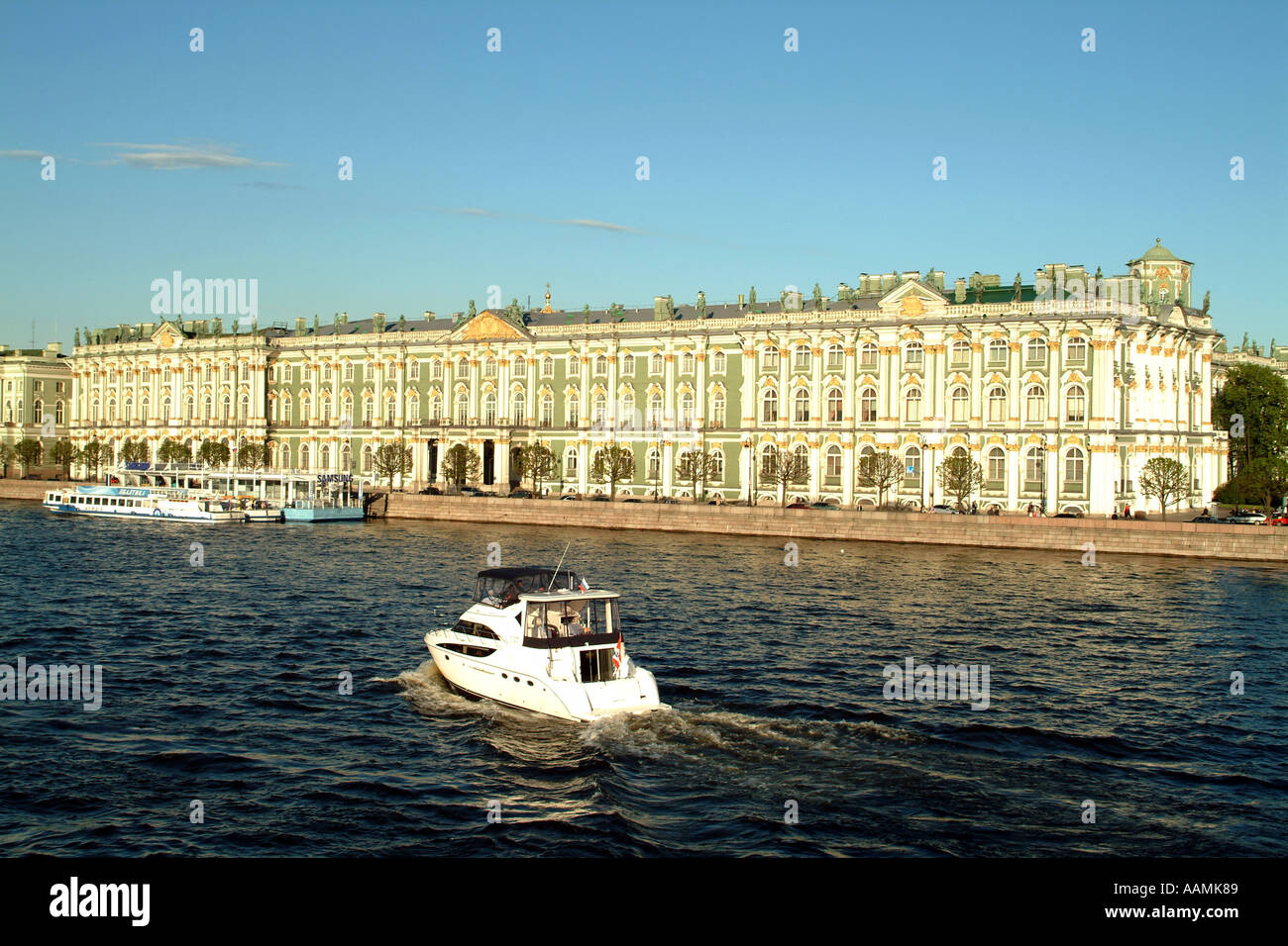 The Hermitage Palace Embankment St Petersburg Russia Stock Photo - Alamy