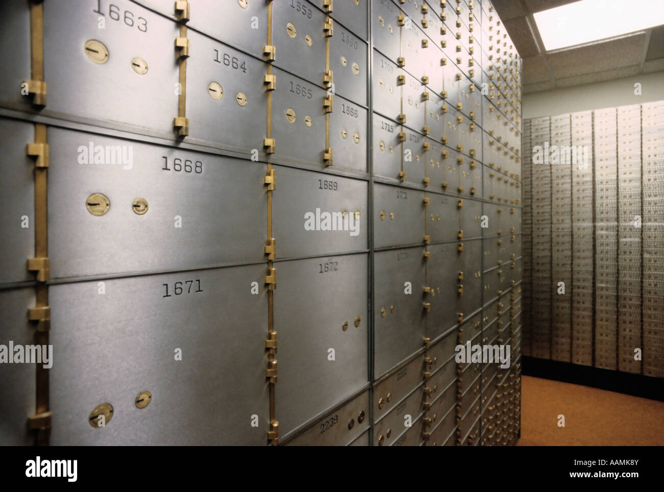 Safe deposit boxes Stock Photo - Alamy