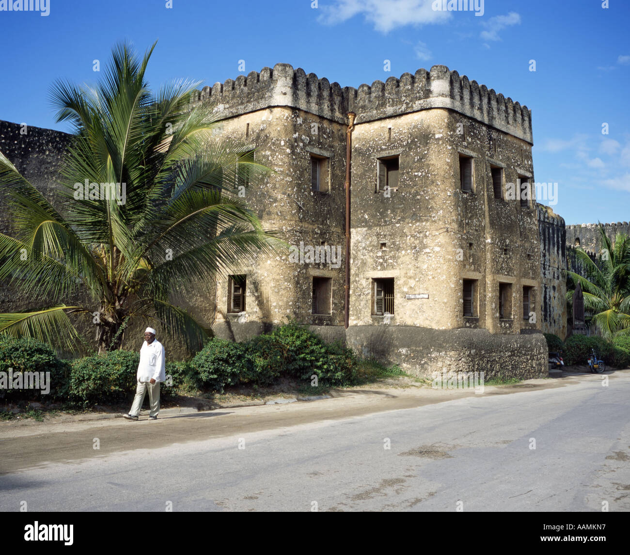 Arab Fort, Stone Town, Zanzibar Stock Photo - Alamy