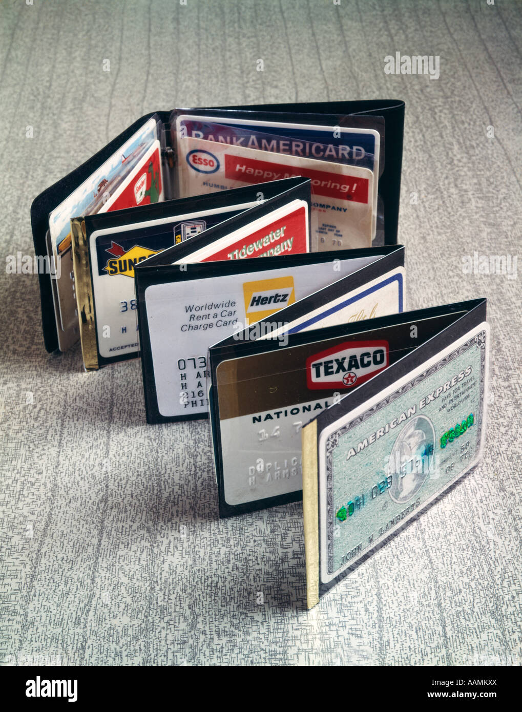 1970s credit card wallet folding out hi-res stock photography and ...