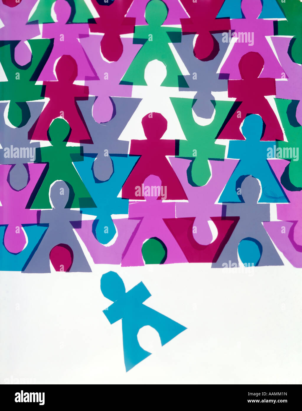 CUT OUT FIGURES Stock Photo - Alamy