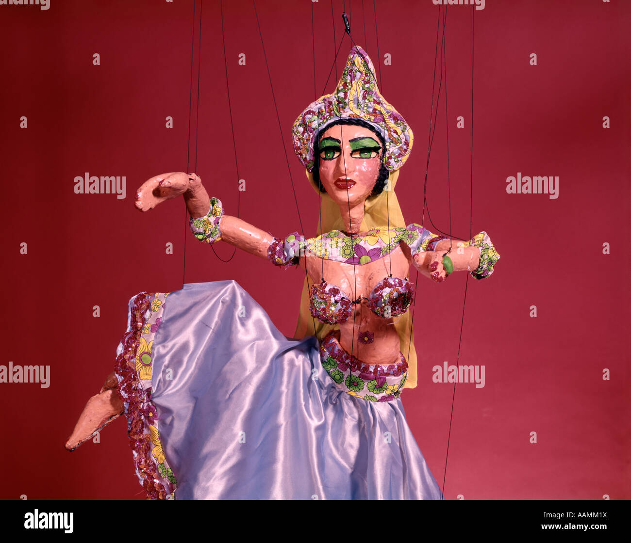 MARIONETTE PUPPET BELLY DANCER Stock Photo - Alamy