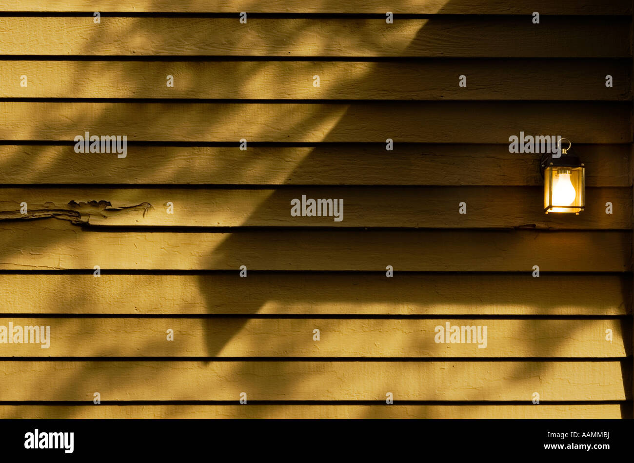 Shadow cast on side of building Stock Photo - Alamy