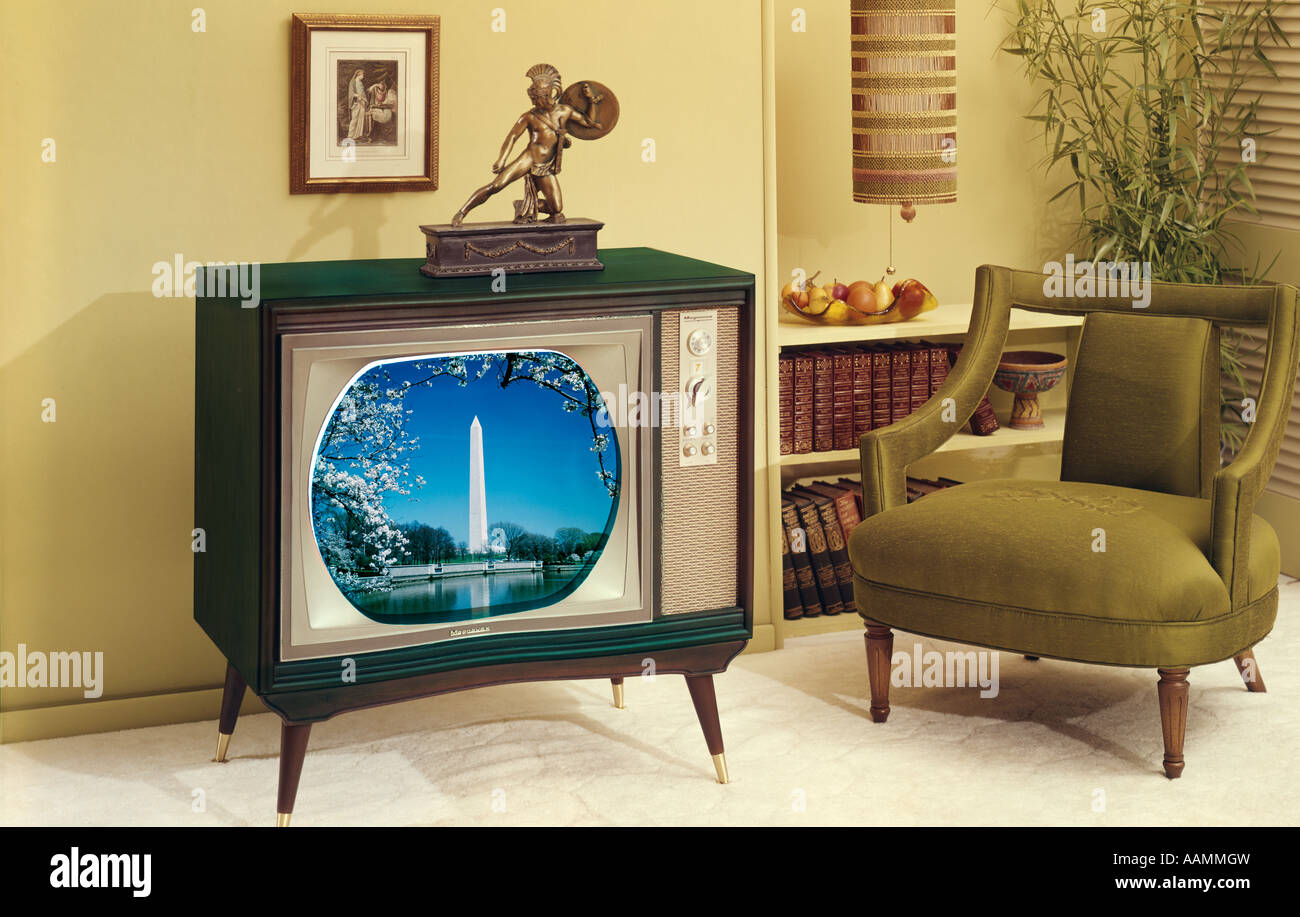 1960s retro interior living room hi-res stock photography and images ...