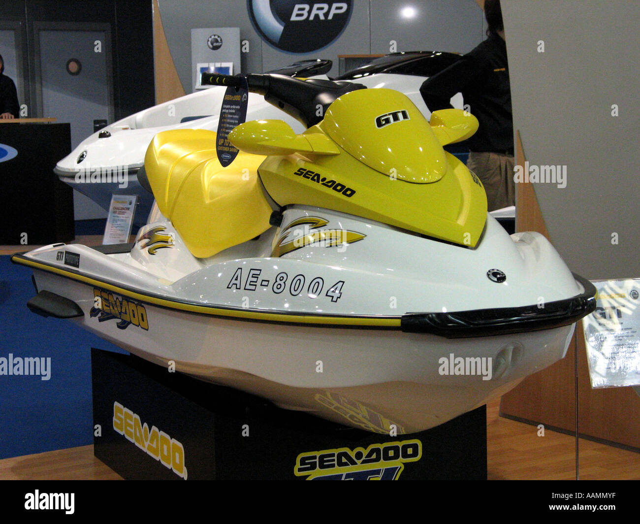 jet - ski on display at schoreders london boatshow, 2005 Stock Photo ...
