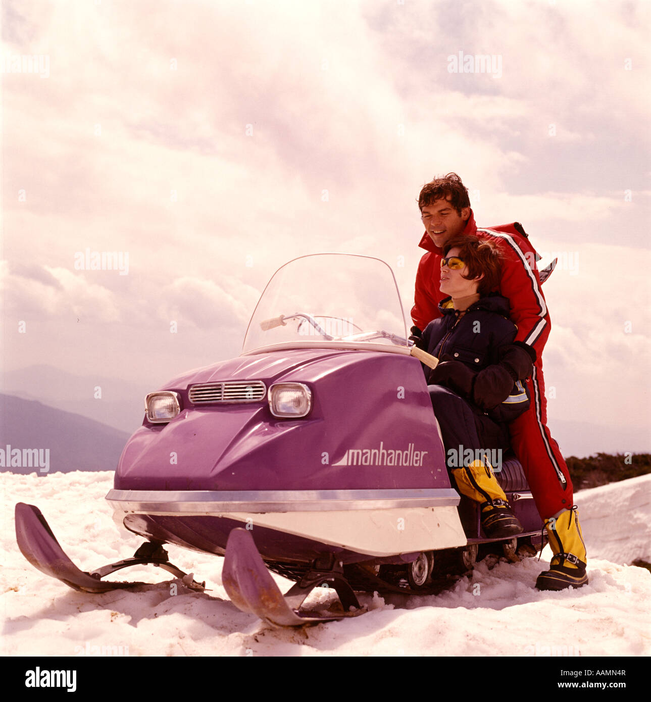 Women snowmobile hi-res stock photography and images - Alamy