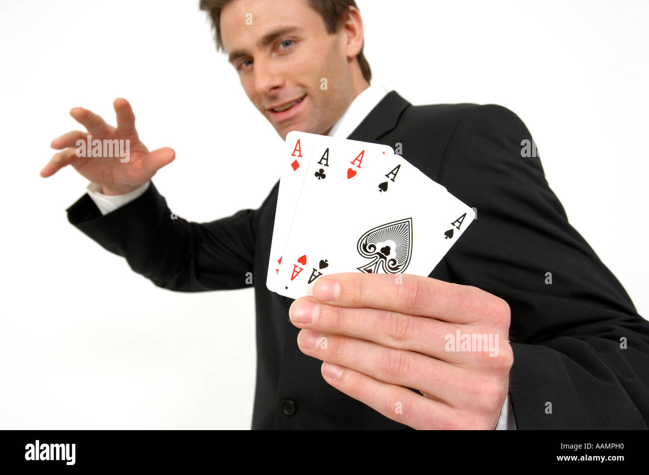 Magician cards hi-res stock photography and images - Alamy