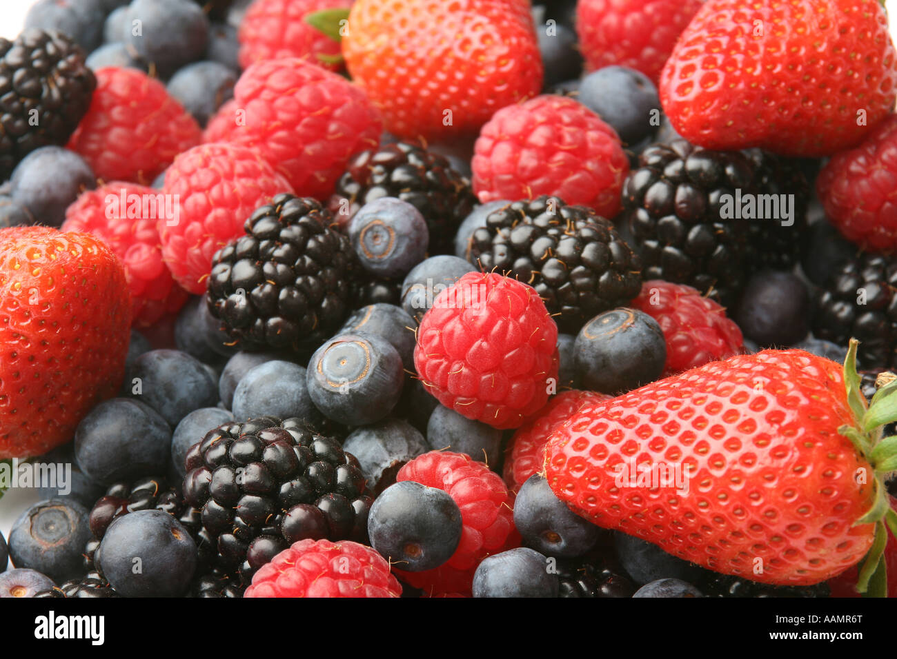 Mixed Fruit Berries Stock Photo - Alamy