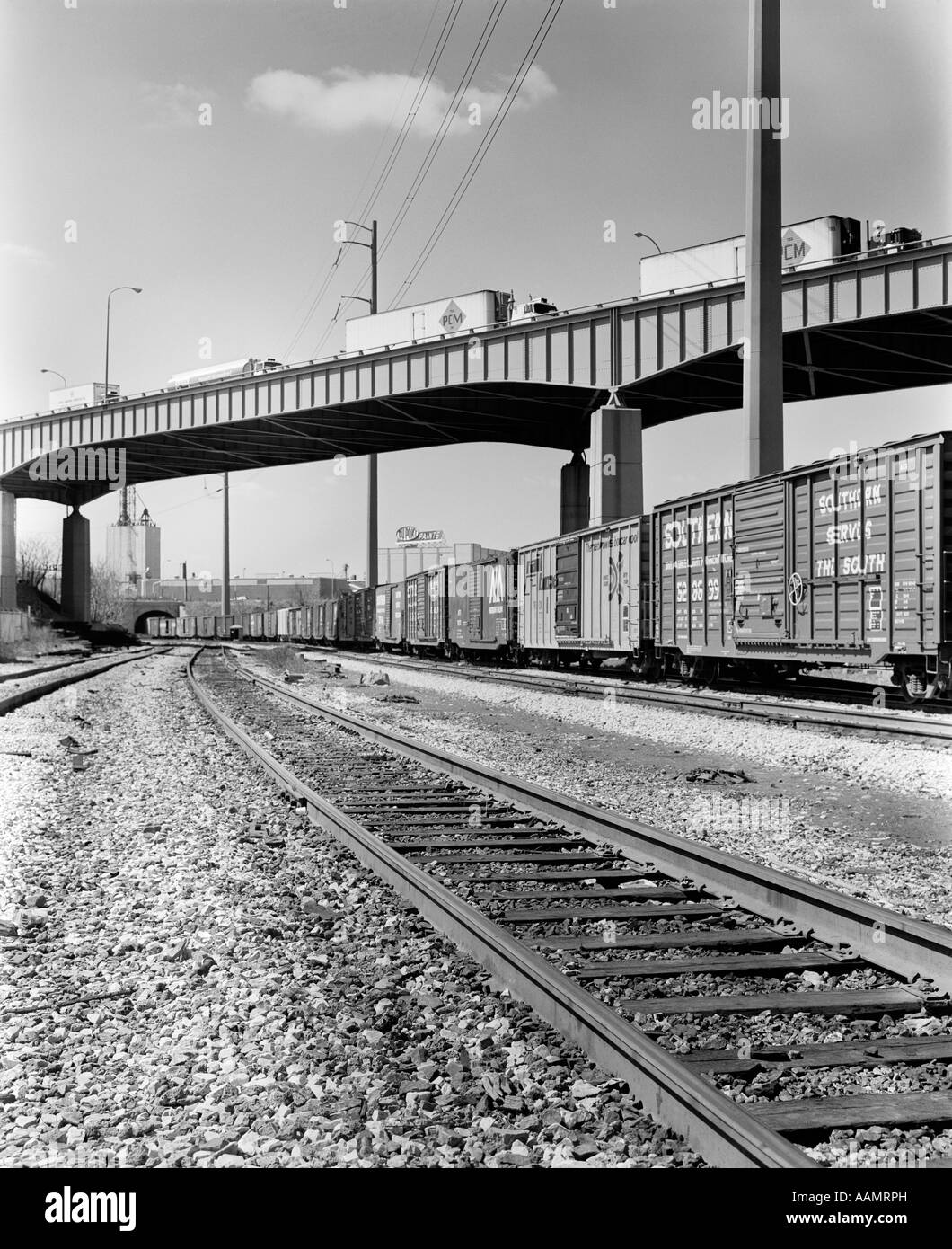 Highway 1970s Black and White Stock Photos & Images - Alamy