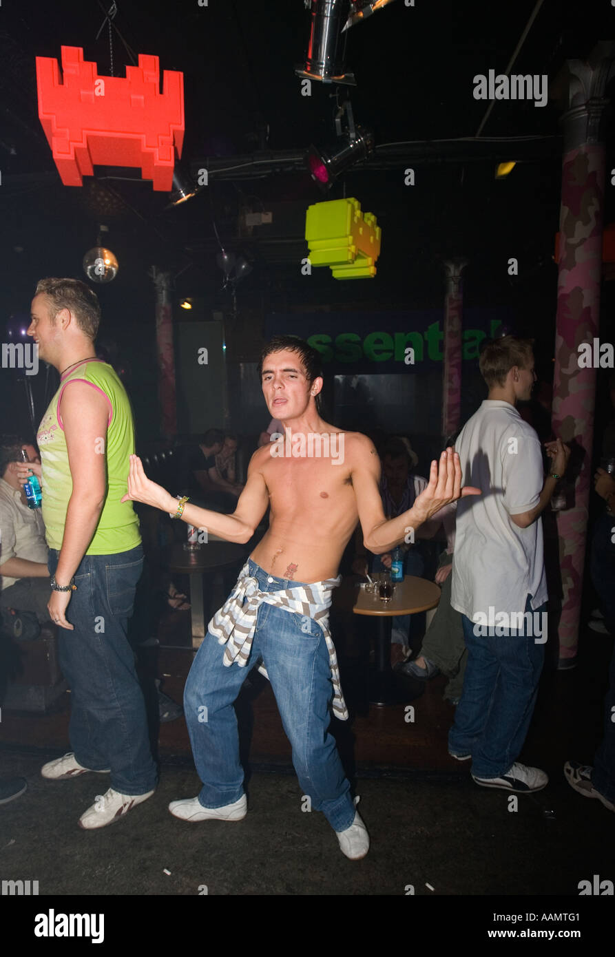 Male dancing in a gay nightclub Stock Photo - Alamy